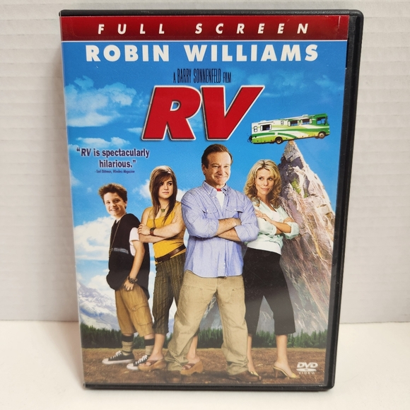 Media | Rv Dvd Robin Williams Funny Family Night Movie | Poshmark